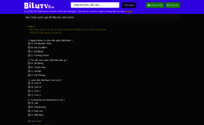 Bilutv.net website. BiluTV | Xem phim mới | Phim Online | Full HD - Vietsub.