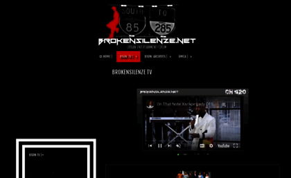 Brokensilenze.tv website. BrokenSilenze TV - BrokenSilenze.net.