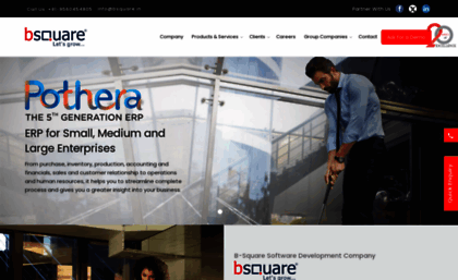 Bsquare.in website. Software Development Company Delhi NCR, Noida, India.