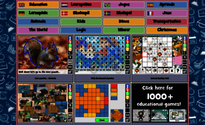 Digipuzzle.net website. Educational games and puzzles | Digipuzzle.net.