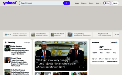 Frontier.my.yahoo.com website. Frontier Homepage Powered by Yahoo.