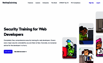 Hacksplaining.com website. Learn to Hack.