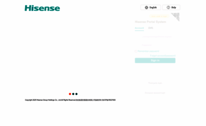 Hidocs.hisense.com website.