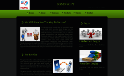 Ksms.in website. Bulk sms with Instant Delivery, SMPP Account, API, Http, Reseller account ...