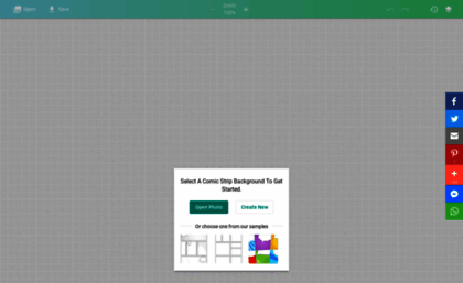 Lywi.com website. Comic Strip Maker Online & Free - Create Comic Strip.