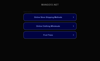 Mango53.net website.