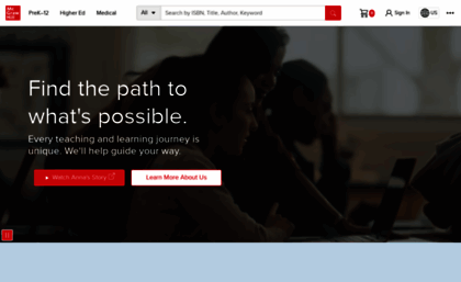 Mheducation.com website. McGraw Hill.