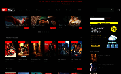 Multimovies.sbs website.