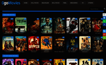 Ogomovies.tv website. 0Gomovies.Com | Watch Movies Online Free Ogomovies.