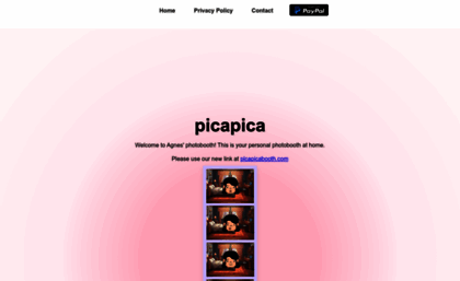 Picapicaa.netlify.app website. Picapica Photo Booth | Free Online Photo Booth.