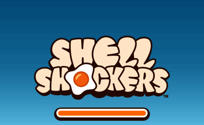 Shellshock.io website. Shell Shockers
