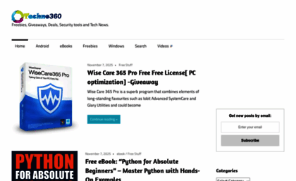 Techno360.in website. » Techno360.