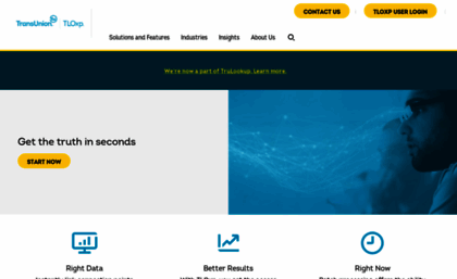 Tlo.com website. TLOxp.