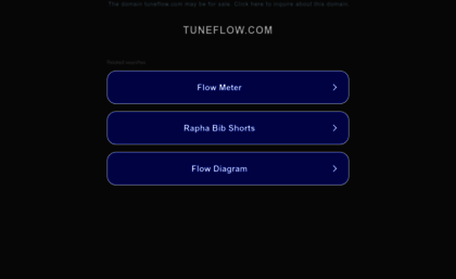Tuneflow.com website.