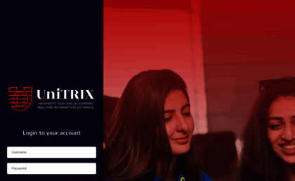 Vle.tmuc.edu.pk website. Log in to the site | UniTRIX.